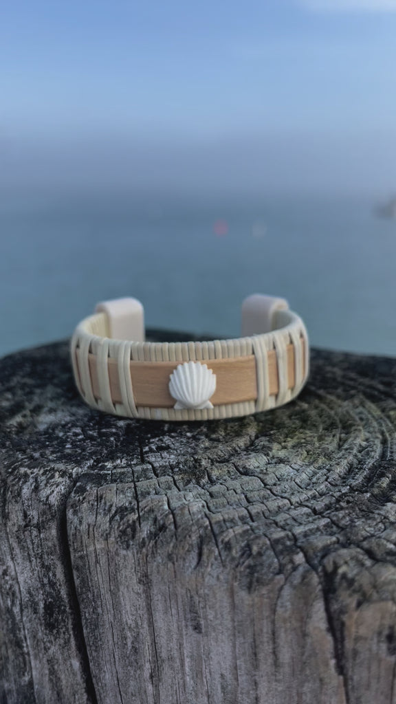 3/4” Nantucket Scallop Cuff Bracelet – Fisher Nantuckets