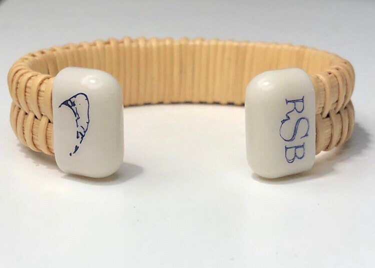 1/2” Corian - Nantucket Basket Bracelet – Fisher Nantuckets